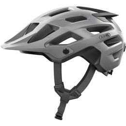 Mountainbikehelm Abus "MOVENTOR 2.0" Gr. L, silber (silberfarben), Helme, L Kopfumfang: 57cm - 61cm, unifarben