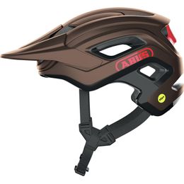 Mountainbikehelm Abus "CLIFFHANGER MIPS" Gr. L, braun (metallic copper), Helme, L Kopfumfang: 57cm - 61cm