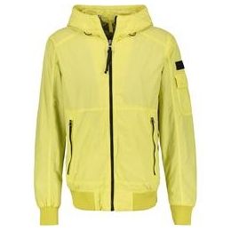 Blouson Lerros "Lerros mit Kapuze" Gr. L, gelb (lemongrass) Herren Jacken