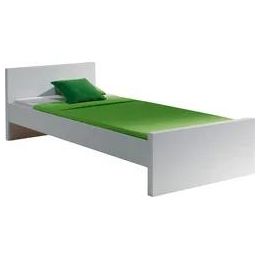 Einzelbett Vipack Betten Gr. Liegefläche B/L: 120 cm x 200 cm Betthöhe: 43 cm, kein Härtegrad, ohne Matratze, weiß Einzelbett mit gradliniger Optik und Liegefläche 120x200 cm