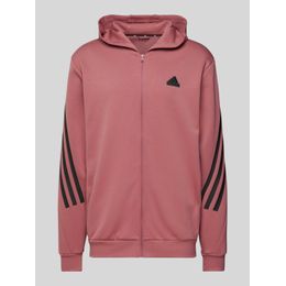 adidas Sportswear Sweatjacke mit Label-Detail