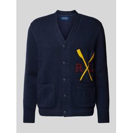 Polo Ralph Lauren Strickcardigan mit Label-Patch