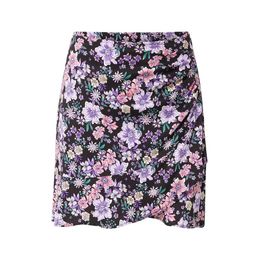 Only Rock 'BIANCA' Damen Größe 34 grün / lila / rosa / schwarz