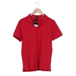 BOSS Green Herren Poloshirt, rot, Gr. 48