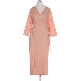 hessnatur Damen Kleid, orange, Gr. 34