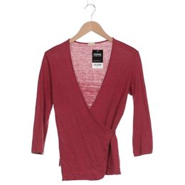 hessnatur Damen Strickjacke, bordeaux, Gr. 38