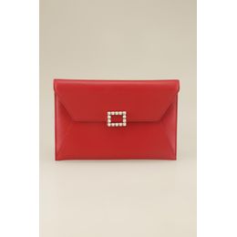 Roger Vivier Damen Handtasche, rot, Gr.