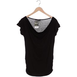 Hallhuber Damen T-Shirt, schwarz, Gr. 38