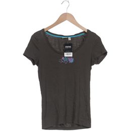 Esprit Damen T-Shirt, braun, Gr. 38