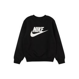 Nike Sportswear Sweatshirt Jungen Gr&ouml;&szlig;e 147/158 schwarz / wei&szlig;