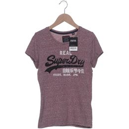 Superdry Damen T-Shirt, pink, Gr. 36