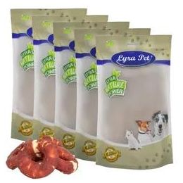 5 kg LYRA PET® Kauringe mit Entenbruststreifen