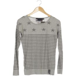 Superdry Damen Pullover, grau, Gr. 36