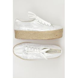 Superga Damen Sneakers, weiß, Gr. 35