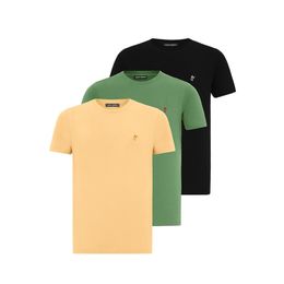 Jacey Quinn Shirt male Yellow, Green, Black size M