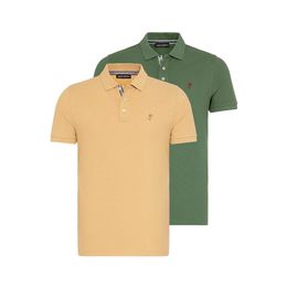 Jacey Quinn Shirt male Beige, Green size 3XL