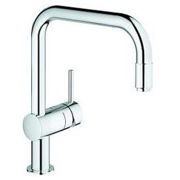 Grohe Spültischeinhebelmischer Minta Nr. 32067000 chrom, herausziehbarer U-Auslauf