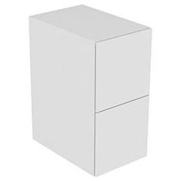 KEUCO Edition 11 Sideboard 31321210100 35 x 70 x 53,5 cm, mit LED, Lack Hochglanz Weiss