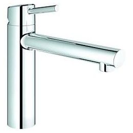 Grohe Spültischarmatur Concetto 31210001 mittelhoher Auslauf, Vorfenstermontage, chrom