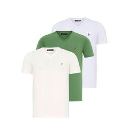 Jacey Quinn Shirt Herren Gr&ouml;&szlig;e L safran / hellgrau / gr&uuml;n / rot / schwarz / wei&szlig;