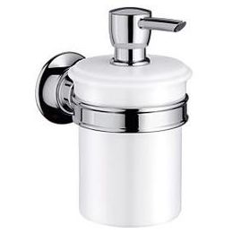 Hansgrohe Lotionspender Axor Montreux 42019820 Keramik, Halter Metall, brushed nickel