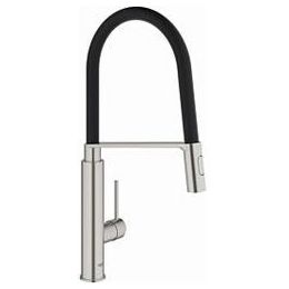 Hansgrohe Grohe Concetto Küchenarmatur 31491DC0 supersteel, herausziehbare Profibrause