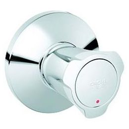 Grohe Costa Unterputzventil 19855001 chrom, Markierung rot, mit Schubrosette