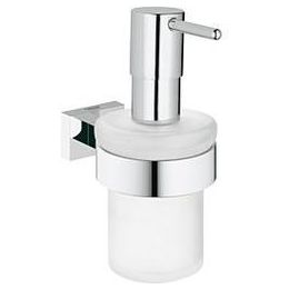 Grohe Essentials Cube Seifenspender 40756001 chrom, mit Halter