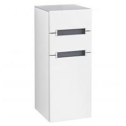 Villeroy & Boch Villeroy & Boch Subway 2.0 Seitenschrank A7121RMS 35,4x85,7x37cm, links, Griff chrom, silbergrau, weiß matt