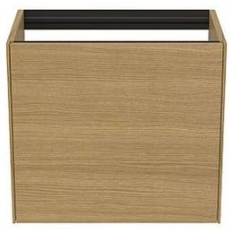 Ideal Standard Conca Waschtisch-Unterschrank T3991Y6 ohne Waschtisch-Platte, 1 Auszug, 60 x 37 x 54 cm, Eiche hell Furnier