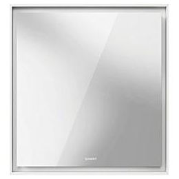 Duravit L-Cube Lichtspiegel LC7380000000100 65 x 70 x 6,7 cm, 25 W, mit Spiegelheizung, 19 W, LED