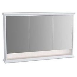 Vitra Valarte LED-Spiegelschrank 62237 118x17x76cm, 3 Spiegeltüren, Korpus weiß matt