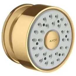 Hansgrohe Axor Seitenbrause 28464250 runde Rosette, schwenkbar, 1jet, brushed gold optic