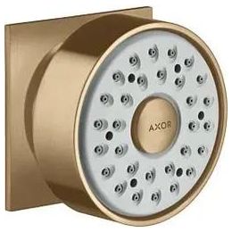 Hansgrohe Axor Seitenbrause 28469140 eckige Rosette, schwenkbar, 1jet, brushed bronze