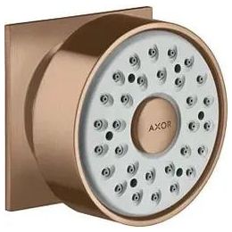 Hansgrohe Axor Seitenbrause 28469310 eckige Rosette, schwenkbar, 1jet, brushed red gold