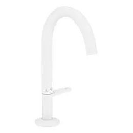 Hansgrohe Axor One Waschtischarmatur 48020700 Ausladung 140mm, mit Push-Open-Ablaufgarnitur, mattweiß