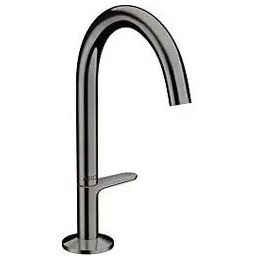 Hansgrohe Axor One Waschtischarmatur 48020330 Ausladung 140mm, mit Push-Open-Ablaufgarnitur, polished black chrome