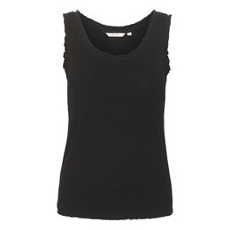 Cream Top 'Ribba' female Black size XXL
