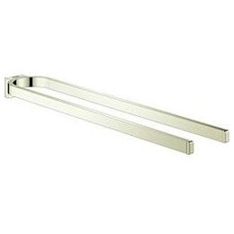 Grohe Selection Handtuchhalter 41059BE0 40 cm, 2-armig, nicht schwenkbar, nickel poliert