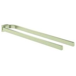 Grohe Selection Handtuchhalter 41059EN0 40 cm, 2-armig, nicht schwenkbar, nickel gebürstet