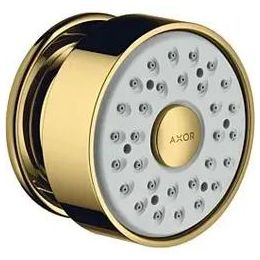 Hansgrohe Axor Seitenbrause 28464990 runde Rosette, schwenkbar, 1jet, polished gold optic