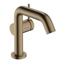 Hansgrohe Tecturis S Waschtischarmatur 73322140 Ausladung 110mm, Push-Open-Ablaufgarnitur, brushed bronze