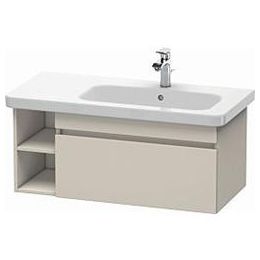 Duravit DuraStyle Waschtisch-Unterschrank DS639609191 93 x 44,8 cm, Becken rechts, taupe, 1 Auszug