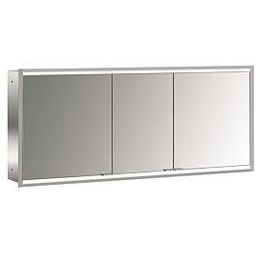 Emco prime Unterputz-Lichtspiegelschrank 949706258 1600x730mm, 3-türig, aluminium/spiegel