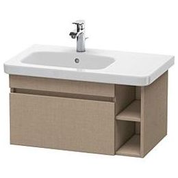 Duravit DuraStyle Waschtisch-Unterschrank DS639407575 73 x 44,8 cm, Becken links, leinen, 1 Auszug