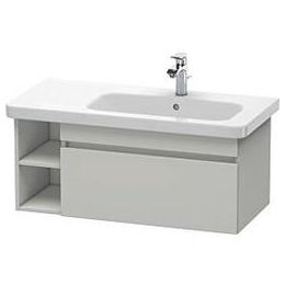 Duravit DuraStyle Waschtisch-Unterschrank DS639600707 93 x 44,8 cm, Becken rechts, betongrau matt, 1 Auszug