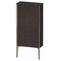 Duravit XViu Halbhochschrank XV1306LB172 50x24x89cm, champagner matt, Tür links, eiche dunkel gebürstet