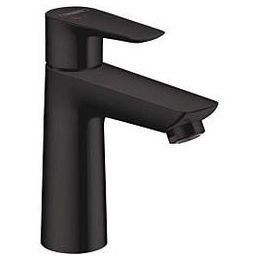 Hansgrohe Talis E Waschtisch-Einhebelmischer 71713670 mit Ablaufgarnitur, mattschwarz