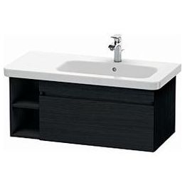 Duravit DuraStyle Waschtisch-Unterschrank DS639601616 93 x 44,8 cm, Becken rechts, Eiche schwarz, 1 Auszug