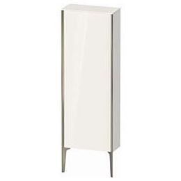 Duravit XViu Halbhochschrank XV1316LB185 50x24x133cm, champagner matt, Tür links, weiß hochglanz